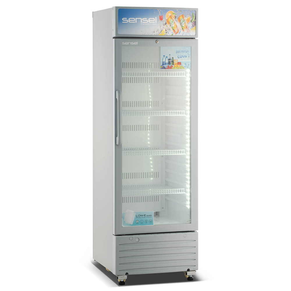 350 Liter Ventilated Showcase with No-Frost System
