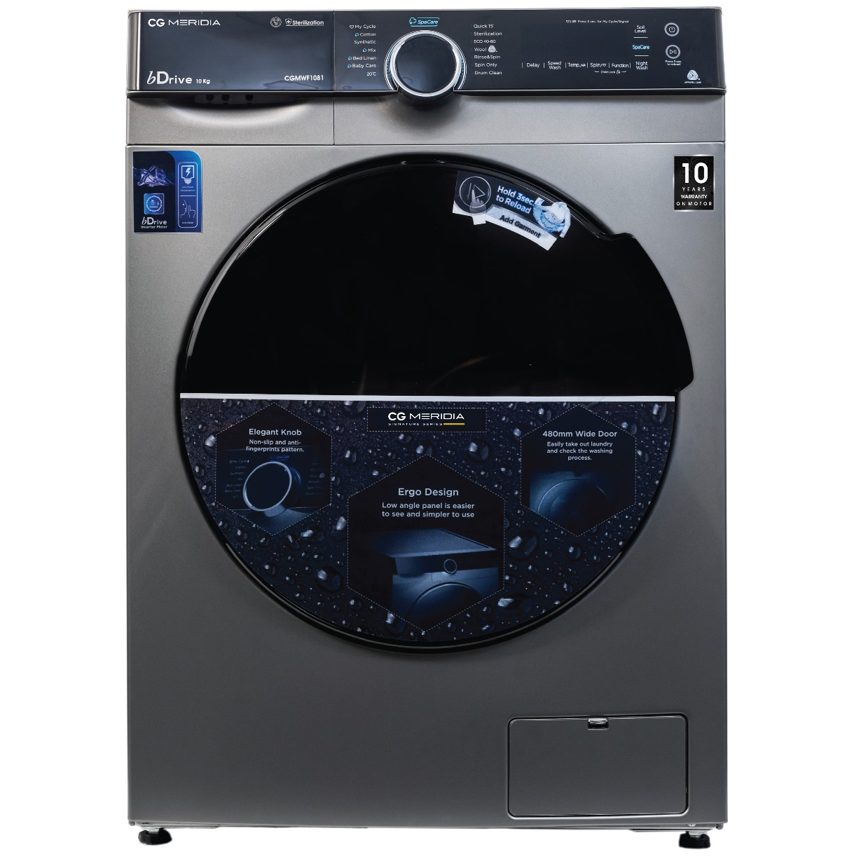 10 Kg Front Load Washing Machine
